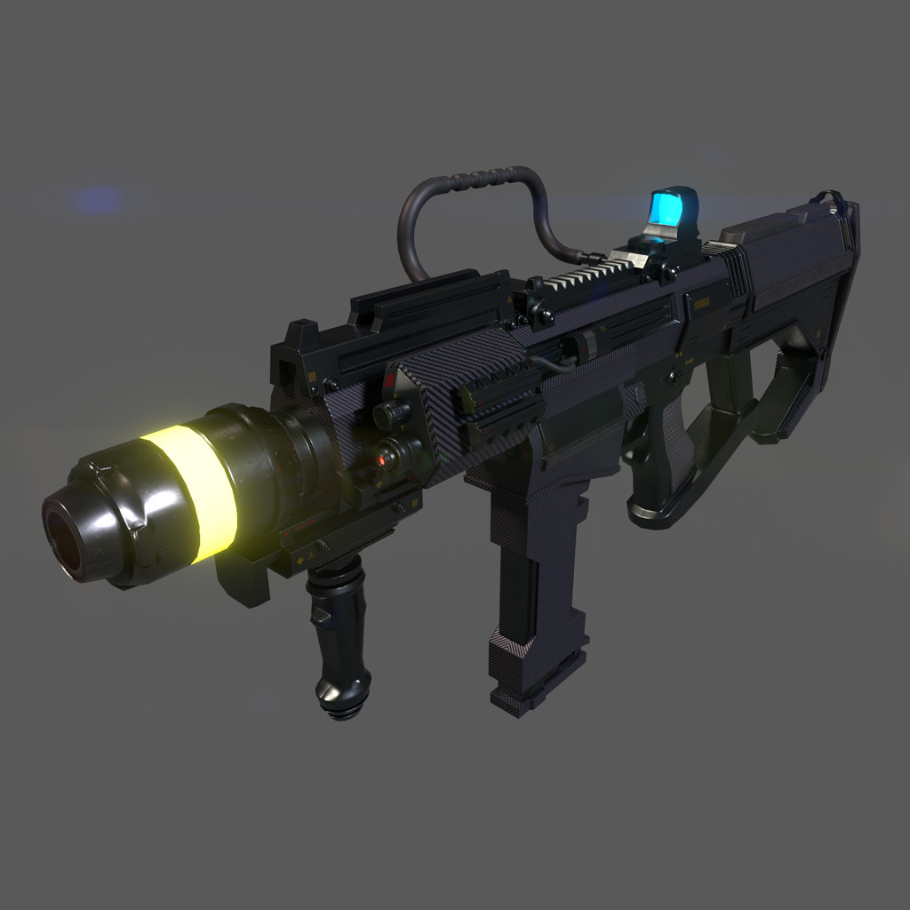 ArtStation - Outpost Zero: Sub-Machine Gun