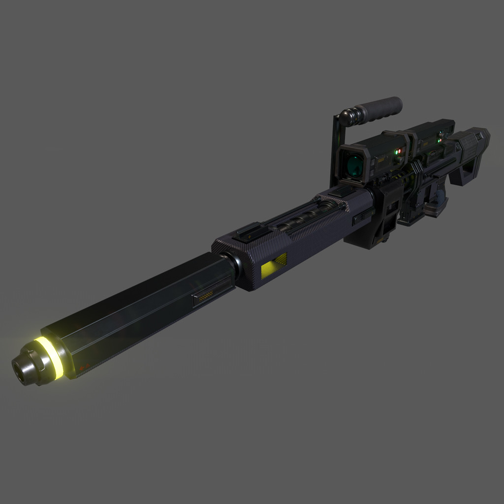 ArtStation - Outpost Zero: Sniper Rifle