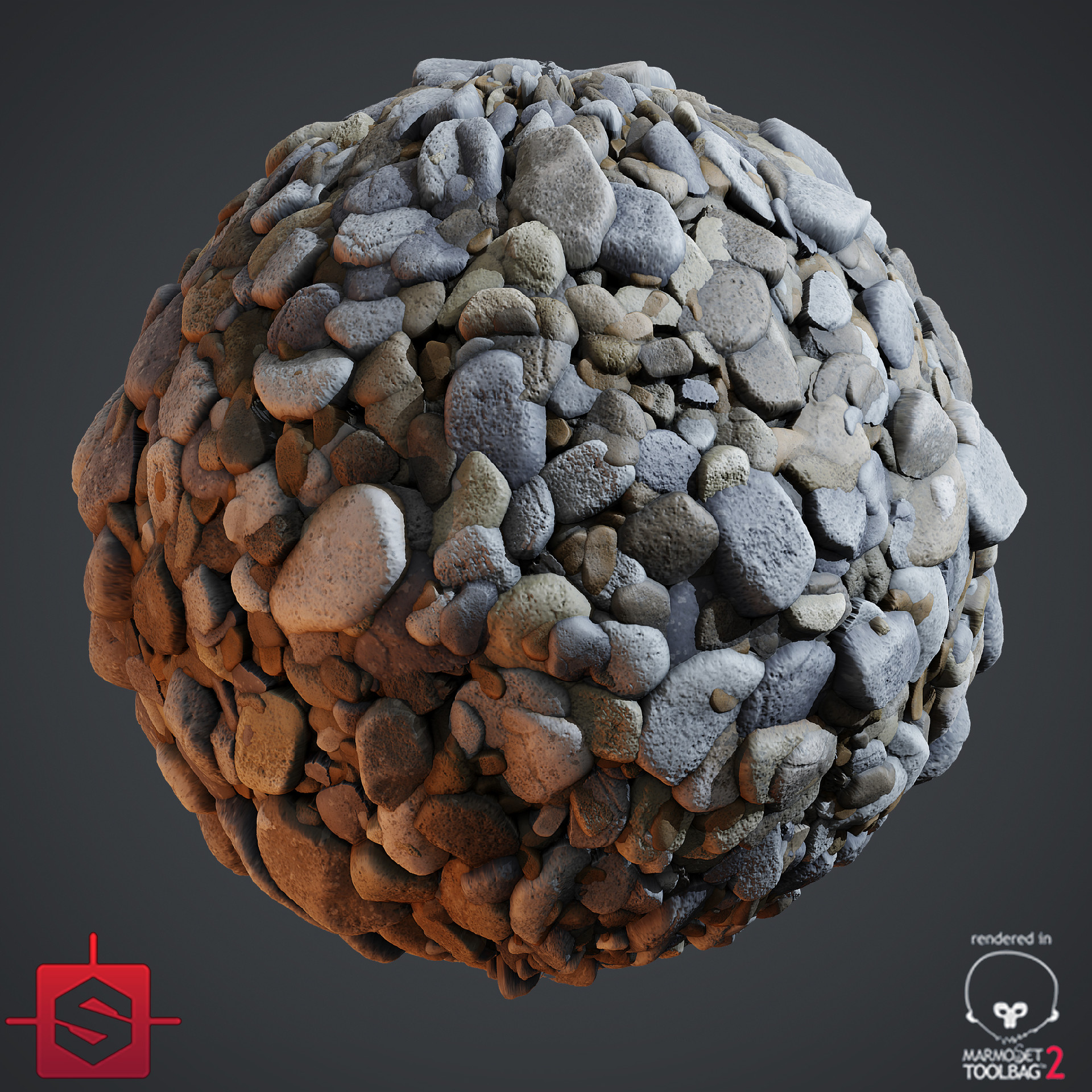 ArtStation - Loose Cobble Study