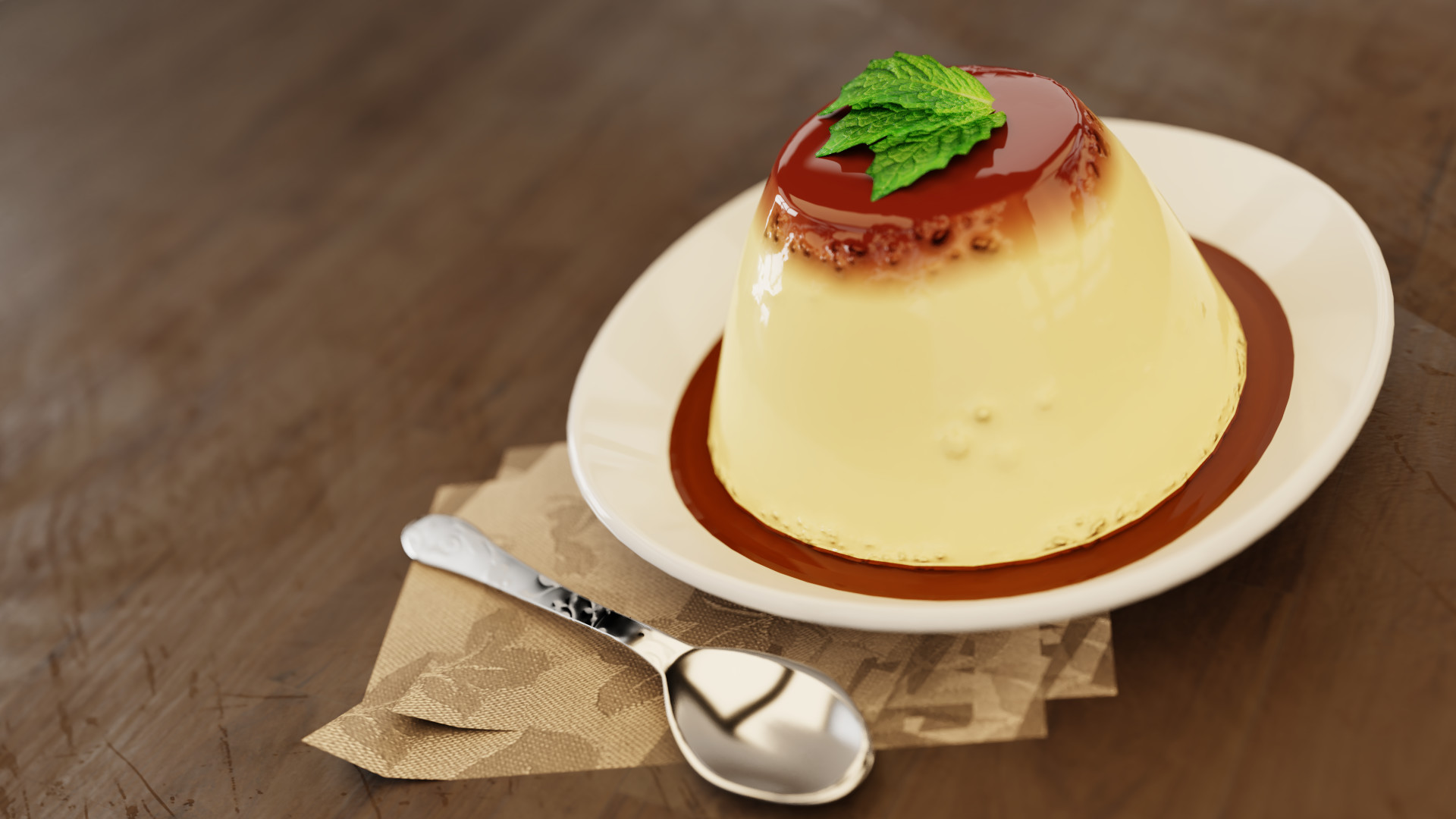 ArtStation - Digital Dessert: Pudding