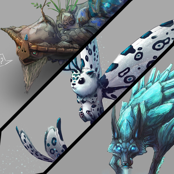ArtStation - Fantasy creatures - concepts
