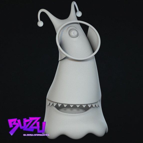 ArtStation - CHARACTER#4 - Buzzu In The Intergalactic School