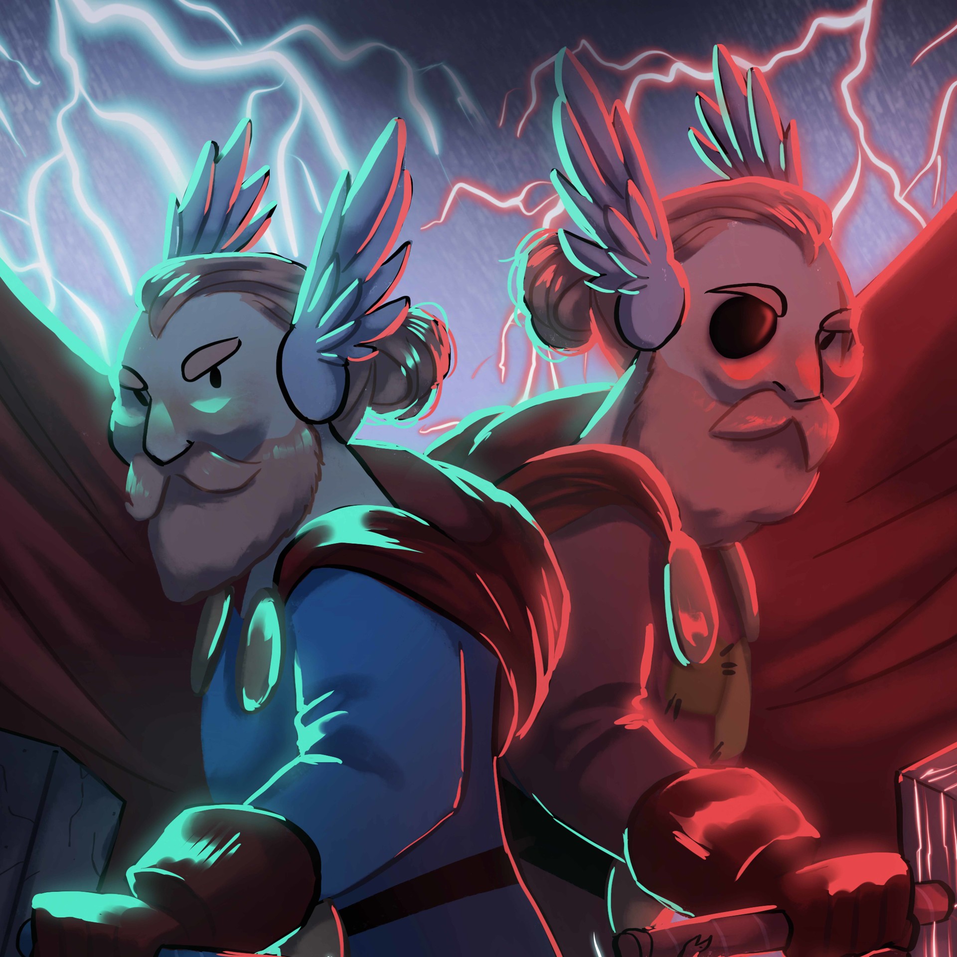 ArtStation - Thor inspired Animation Movie