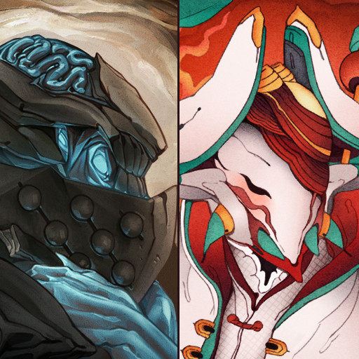 ArtStation - Warframe: Glyph Portraits
