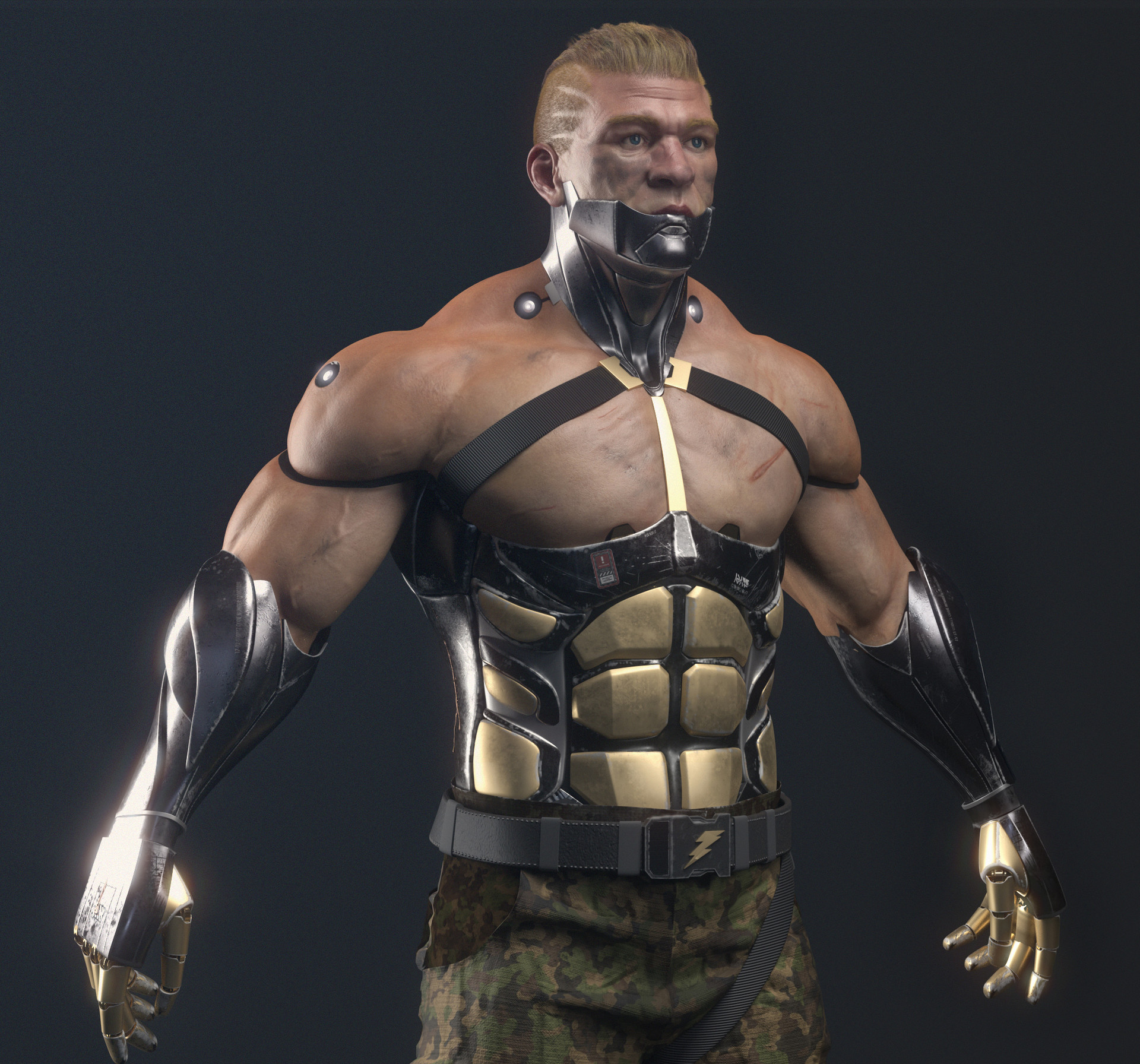 ArtStation - Captain Cyborg