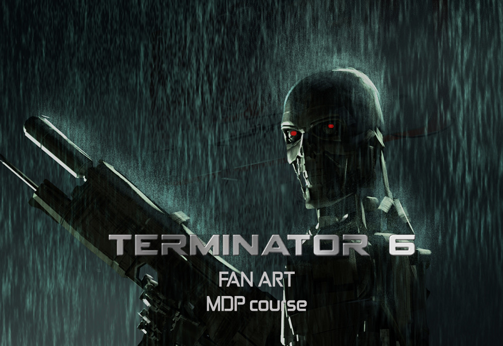 ArtStation - Terminator 6 composition