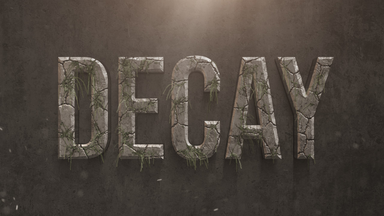 ArtStation - Decay Motion Graphic Design