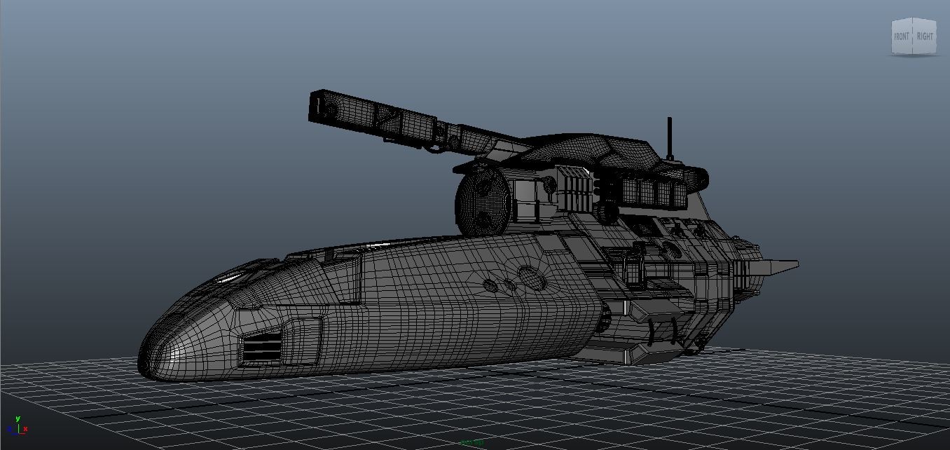 ArtStation - The Giant Blaster Spacewing