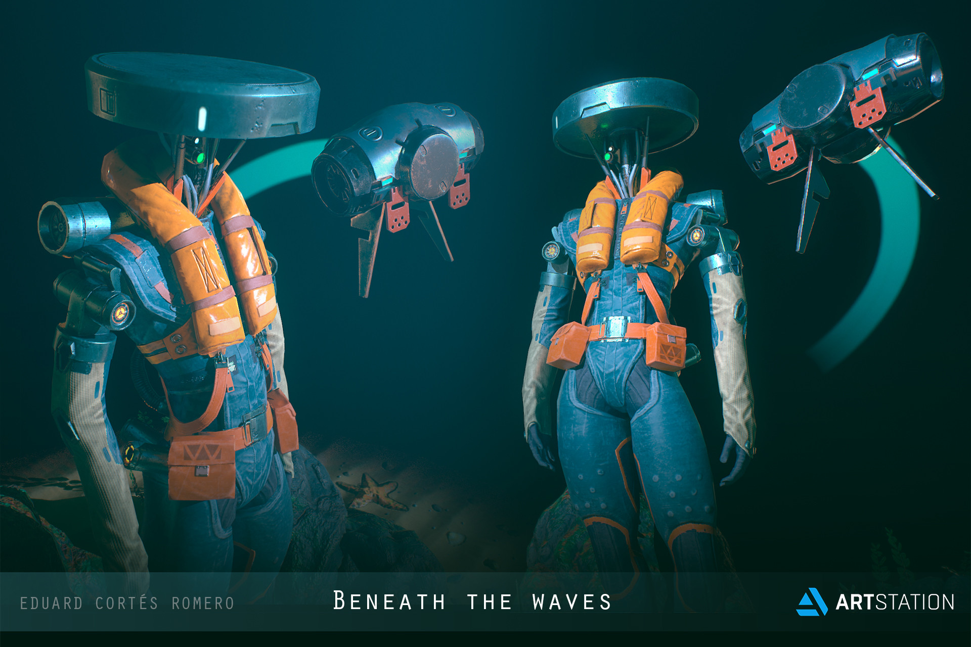 ArtStation - RD-10 / Beneath the waves