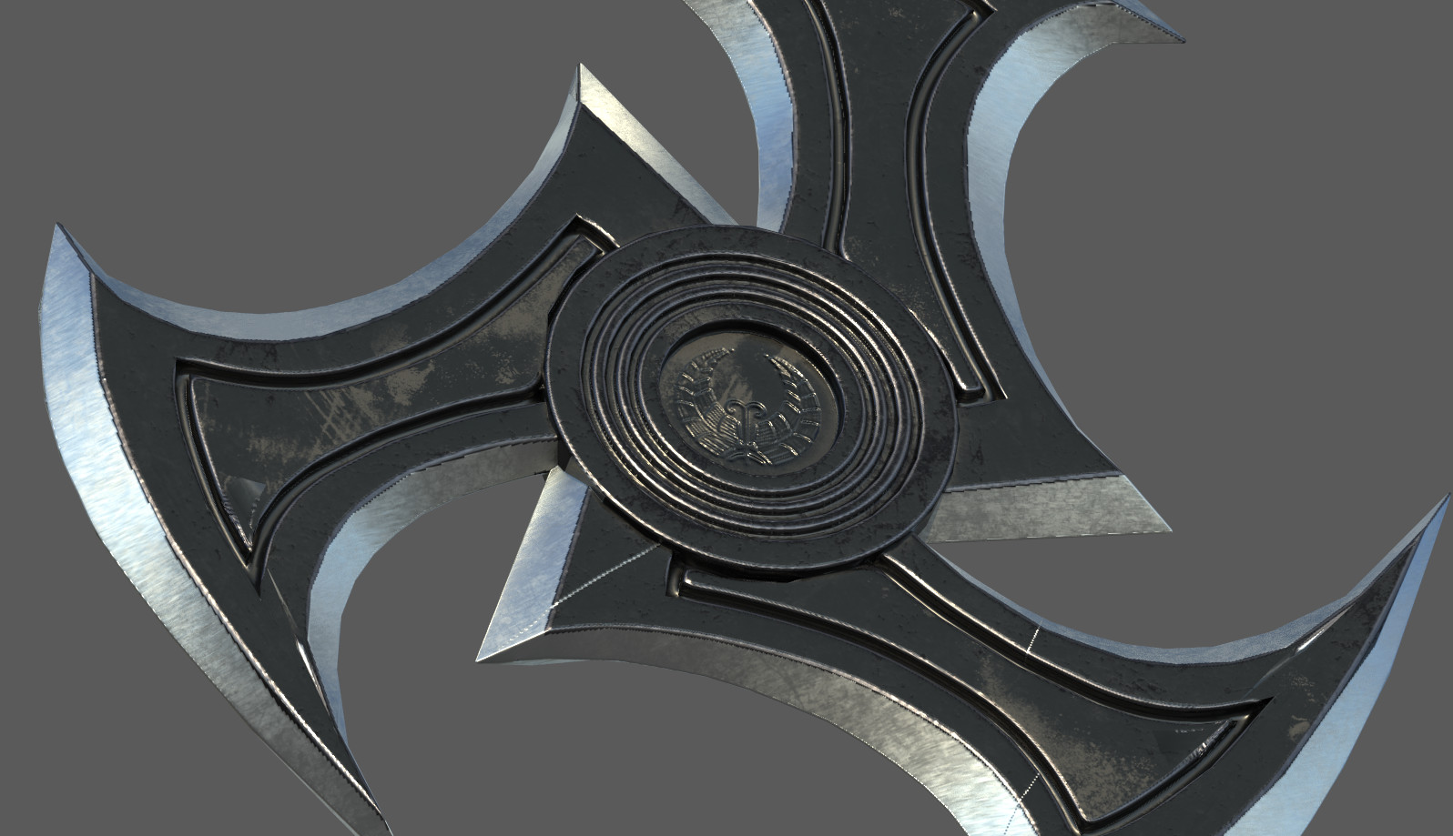 ArtStation - Shuriken - Weapon - Ninja stars