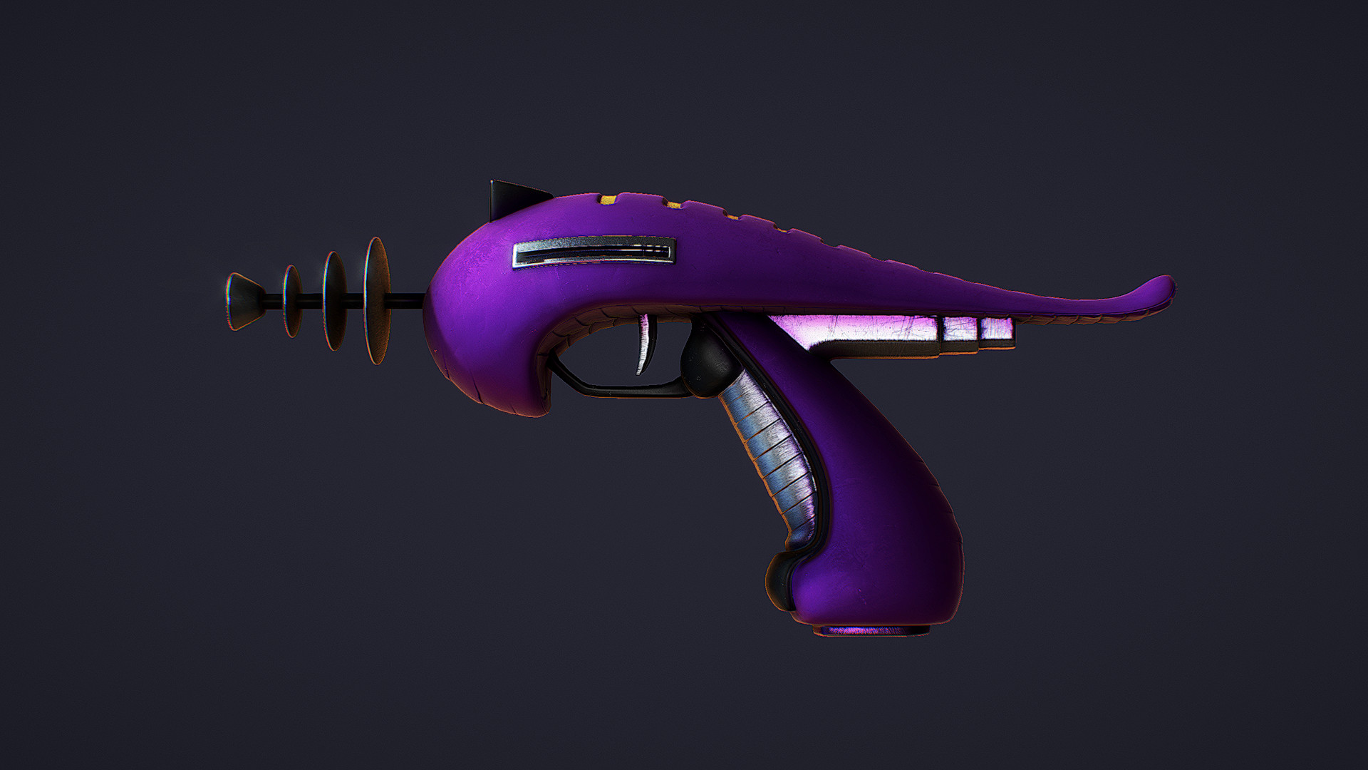 ArtStation - Trexorian Laser Pistol