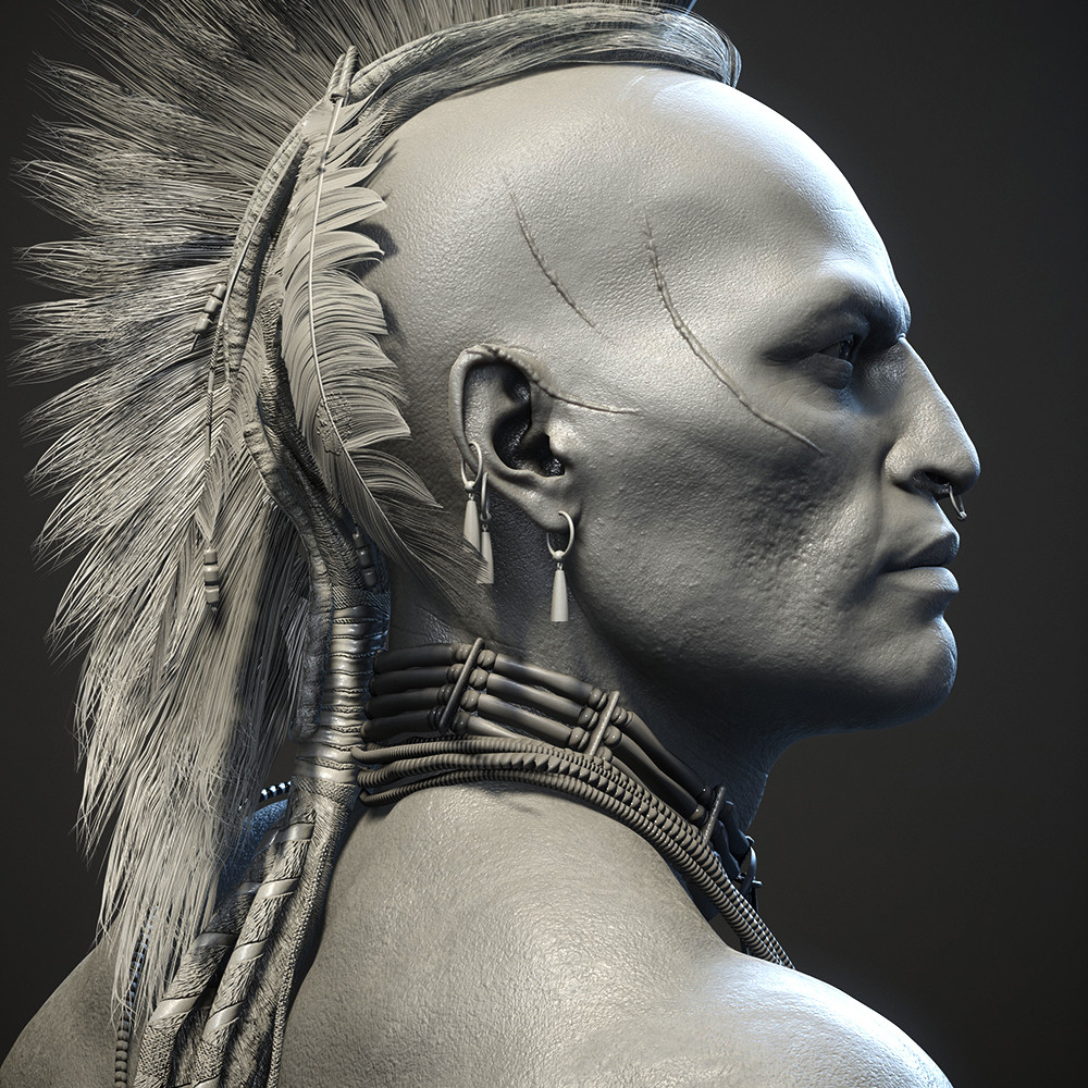 ArtStation - Warrior of the shadows