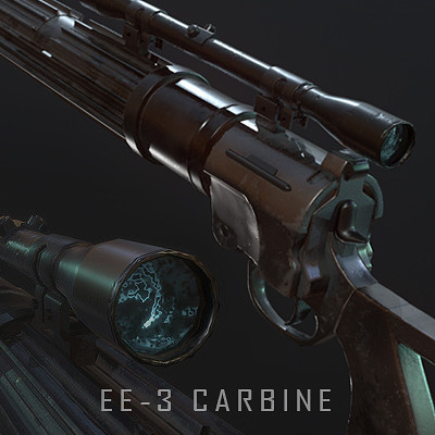 ArtStation - EE-3 Carbine Rifle