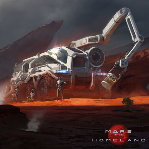 ArtStation - Mars gardening