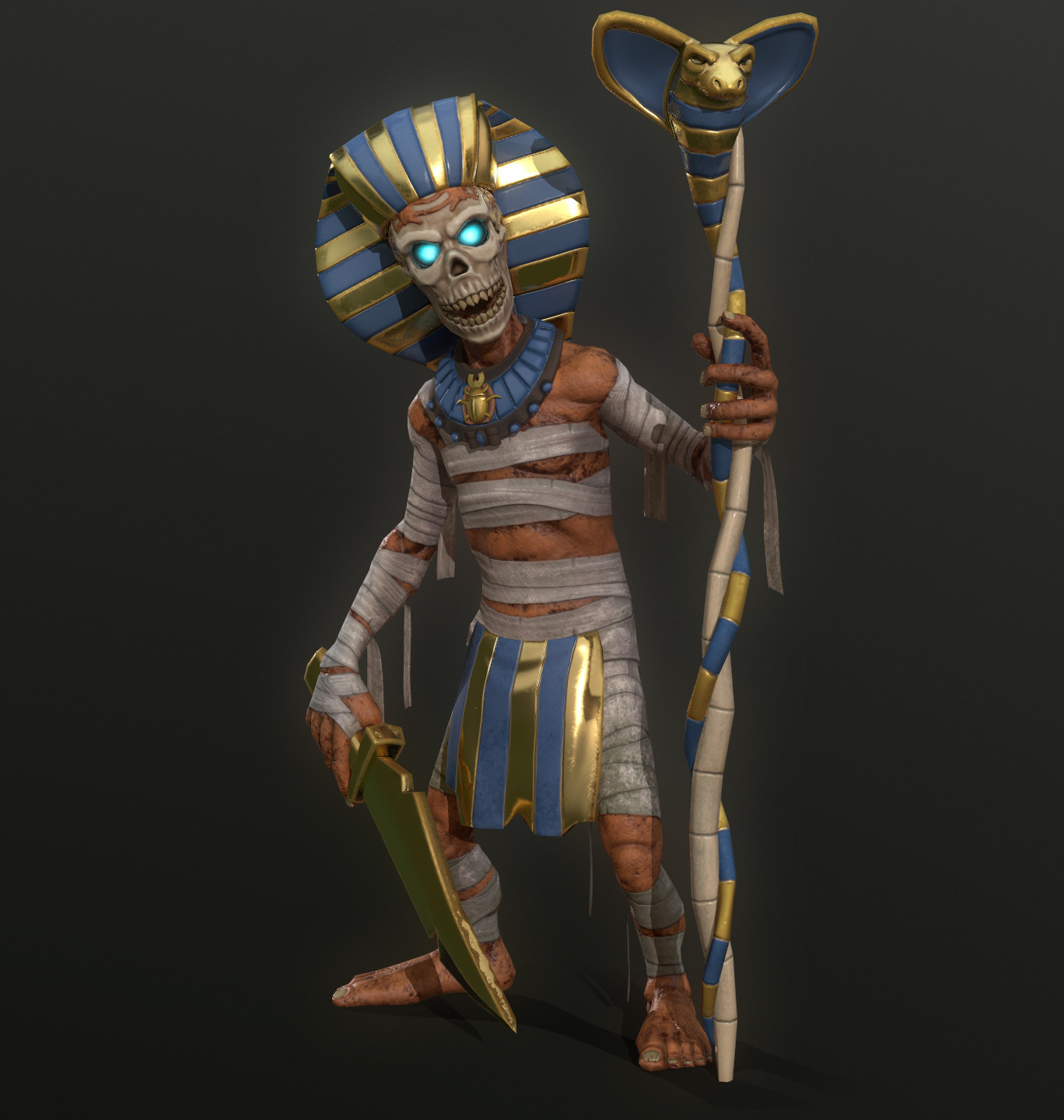 ArtStation - Mummy Priest (comission)