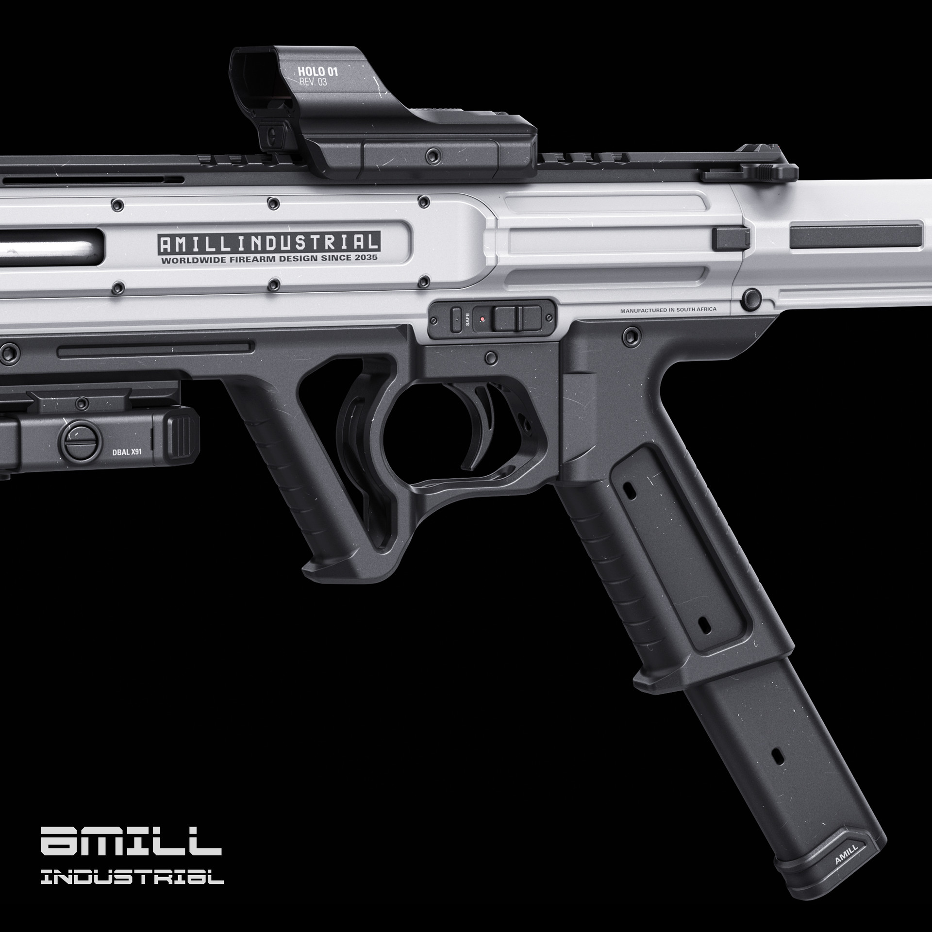 ArtStation - Amill Industrial - SMG01