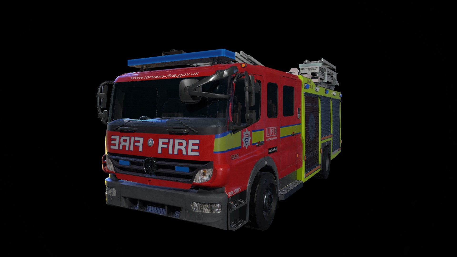 ArtStation - London Fire Engine