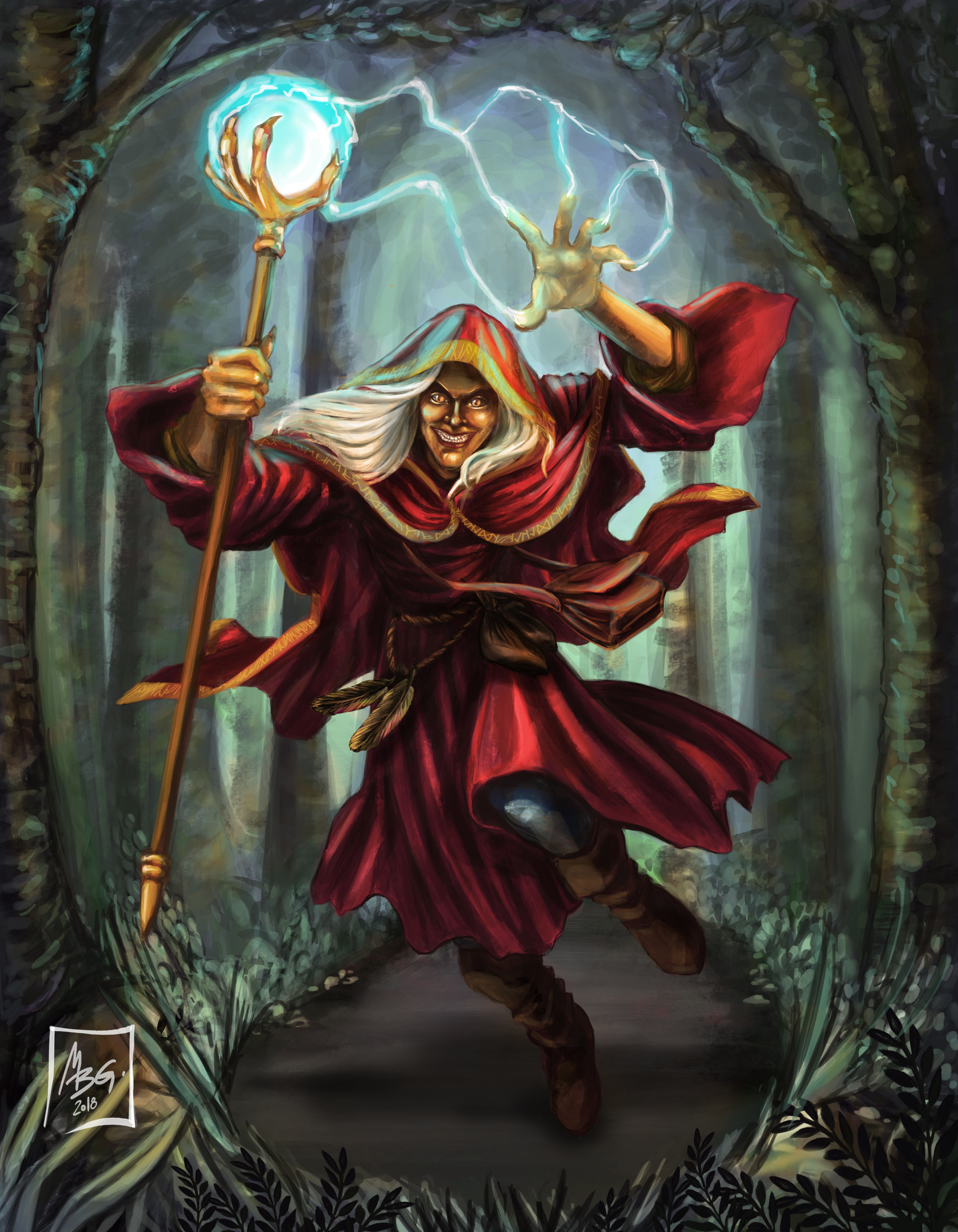 ArtStation - Raistlin Majere, The Red Robe (Dragonlance)
