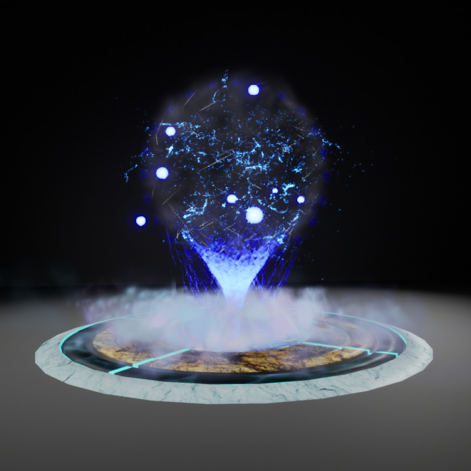 ArtStation - VFX - Energy Sphere (UE4) - Unannounced Project