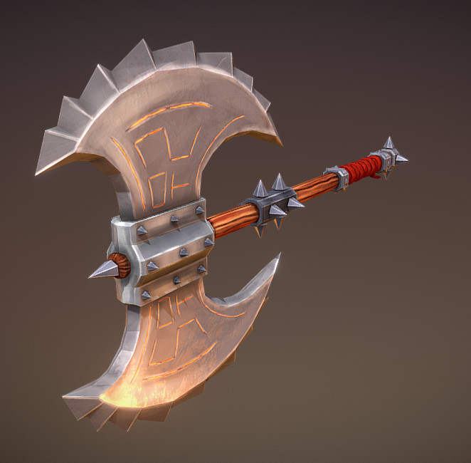 ArtStation - Warrior's axe