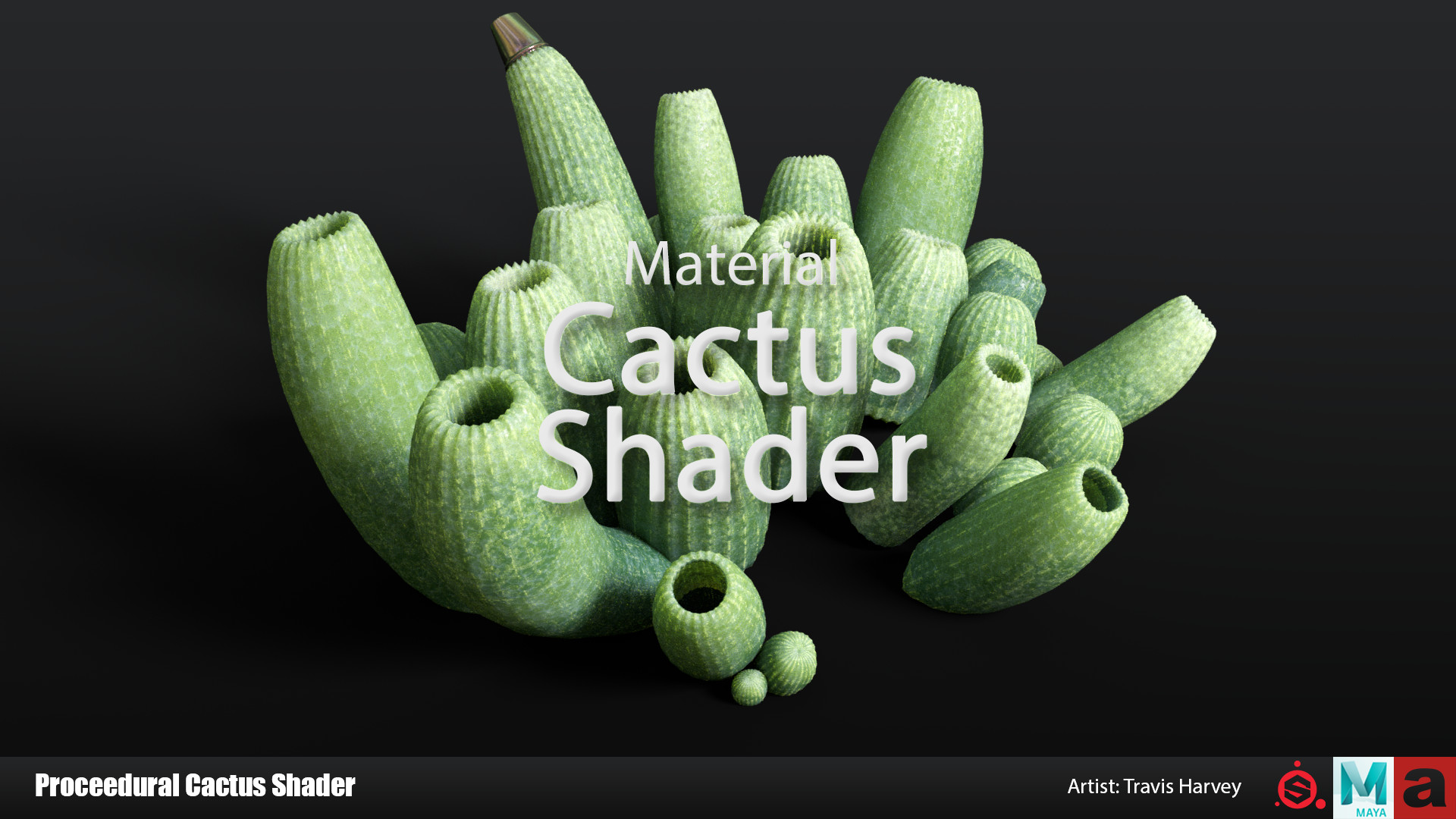 ArtStation - Proceedural Cactus Shader