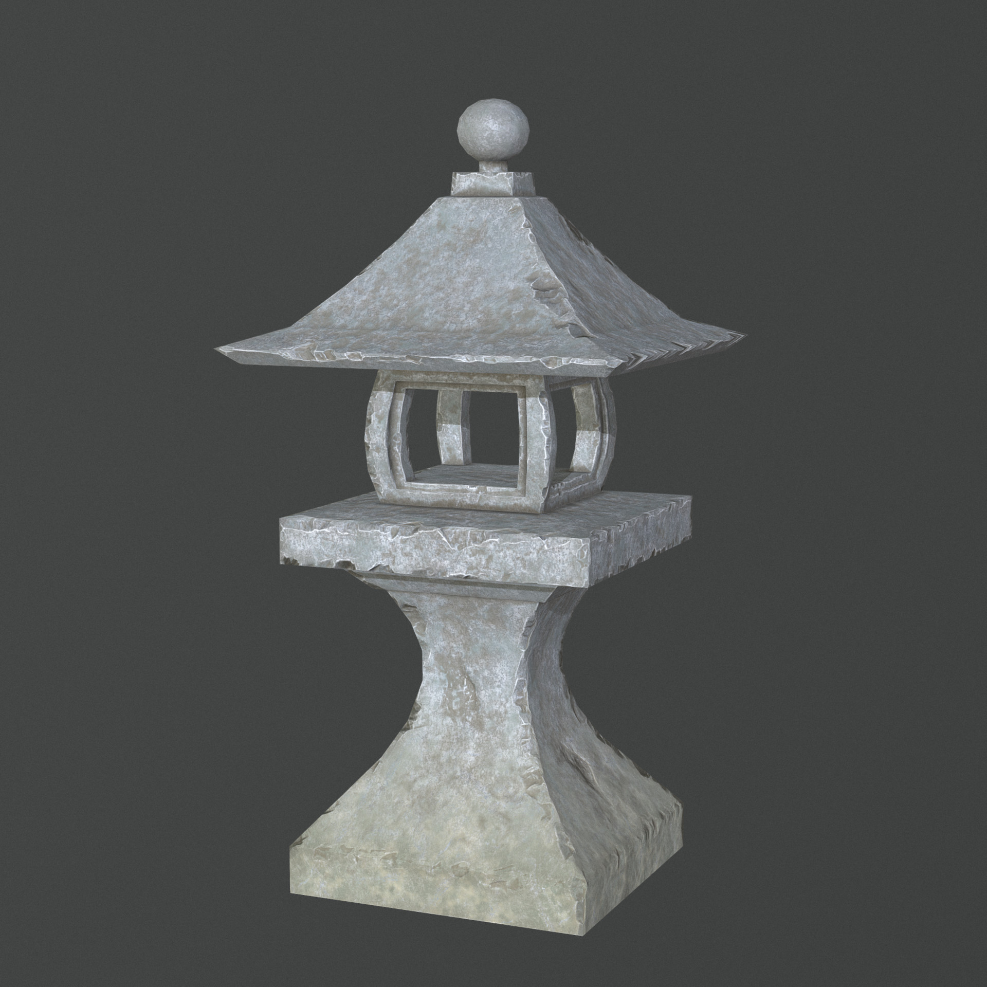 ArtStation - Stone Lantern
