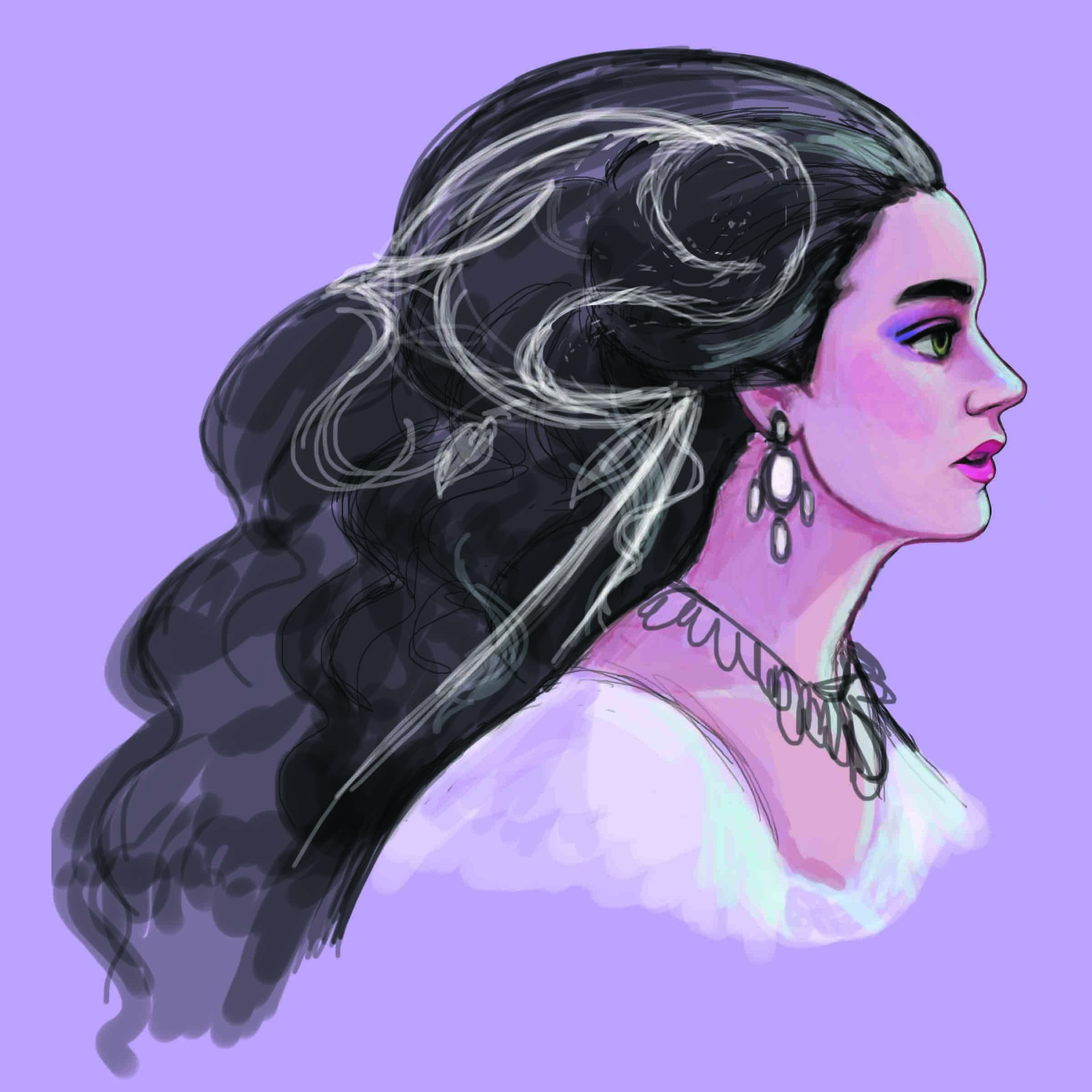 ArtStation - Sarah "Labyrinth" Character Portrait Exercise