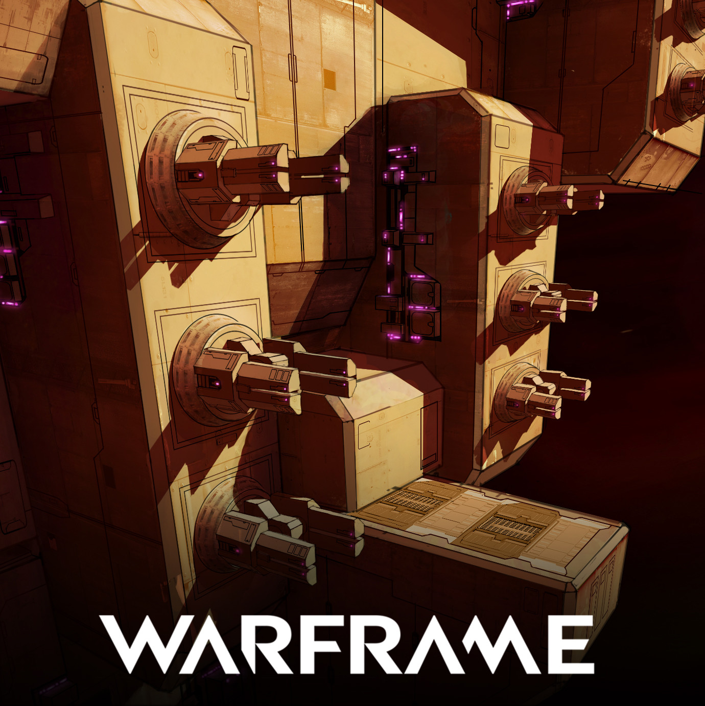 ArtStation - Warframe - Corpus gas city - Defence system