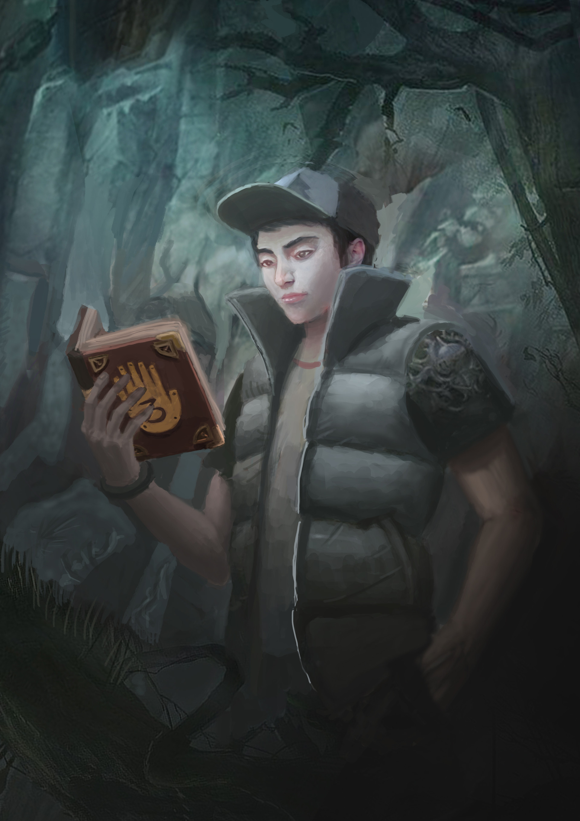 ArtStation - Dipper Pines - Gravity Falls Redesign