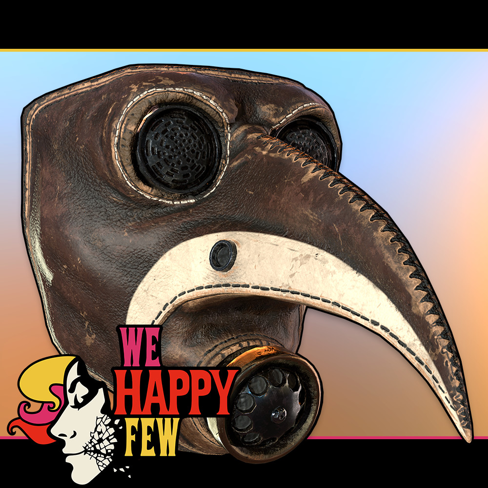 ArtStation - Doctor's Gaz Mask - We Happy few