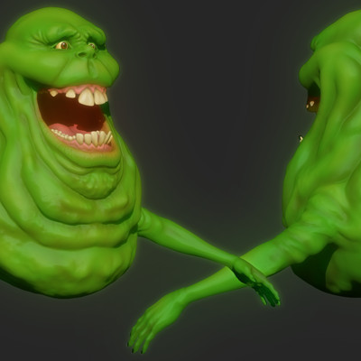 ArtStation - Slimer (Ghostbusters)