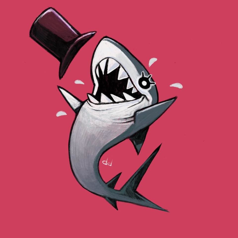 ArtStation - Dancing Shark