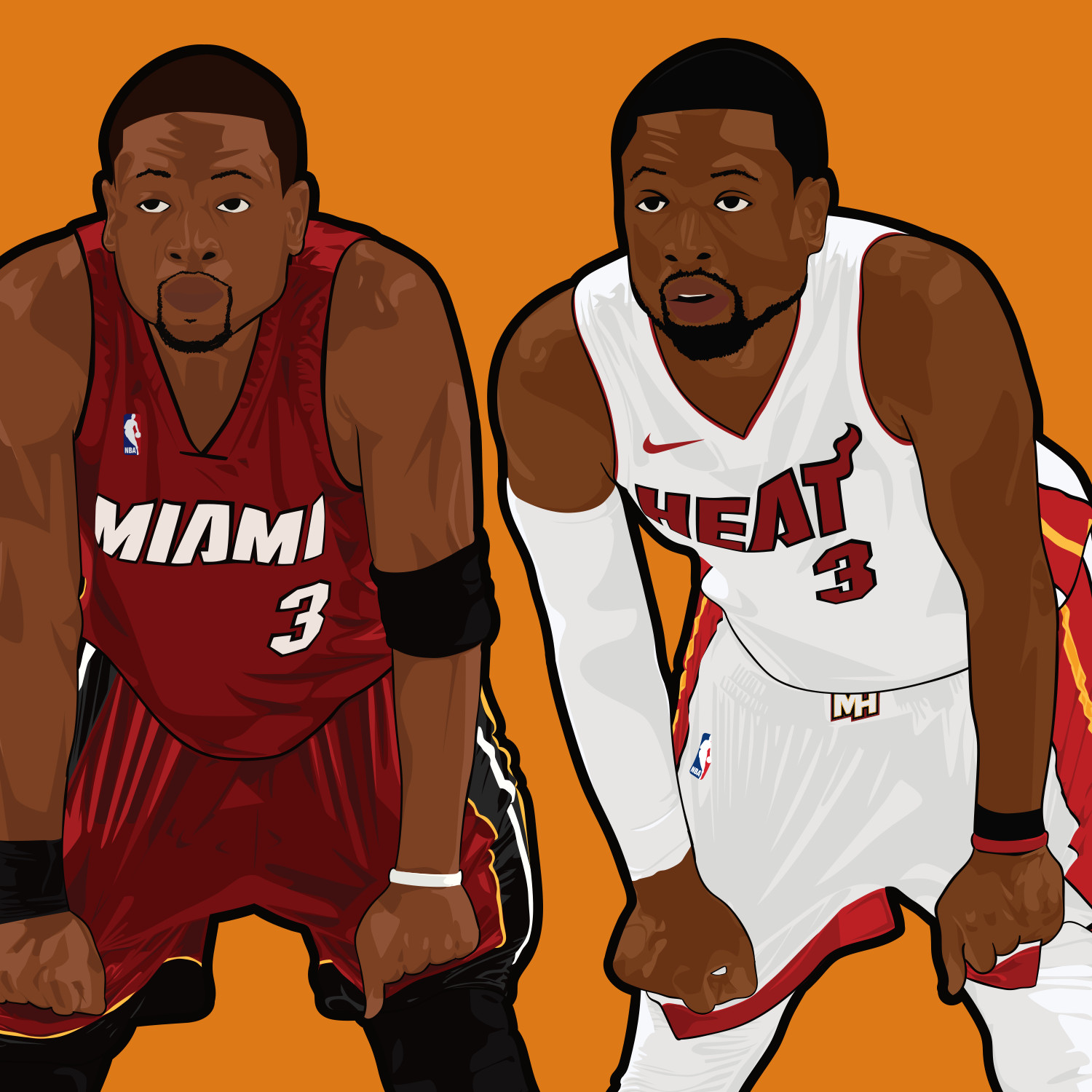 ArtStation - Flash vs D-Wade