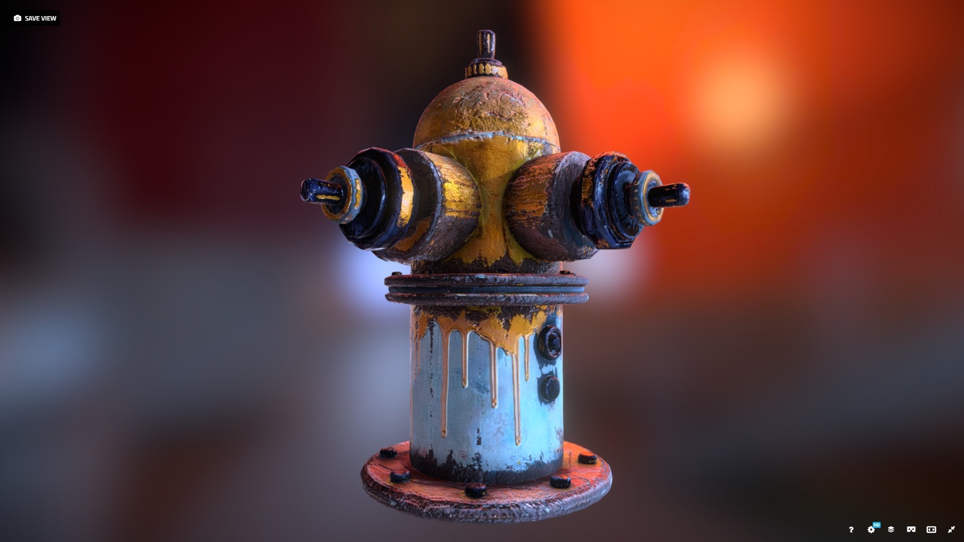 ArtStation - Old Hydrant