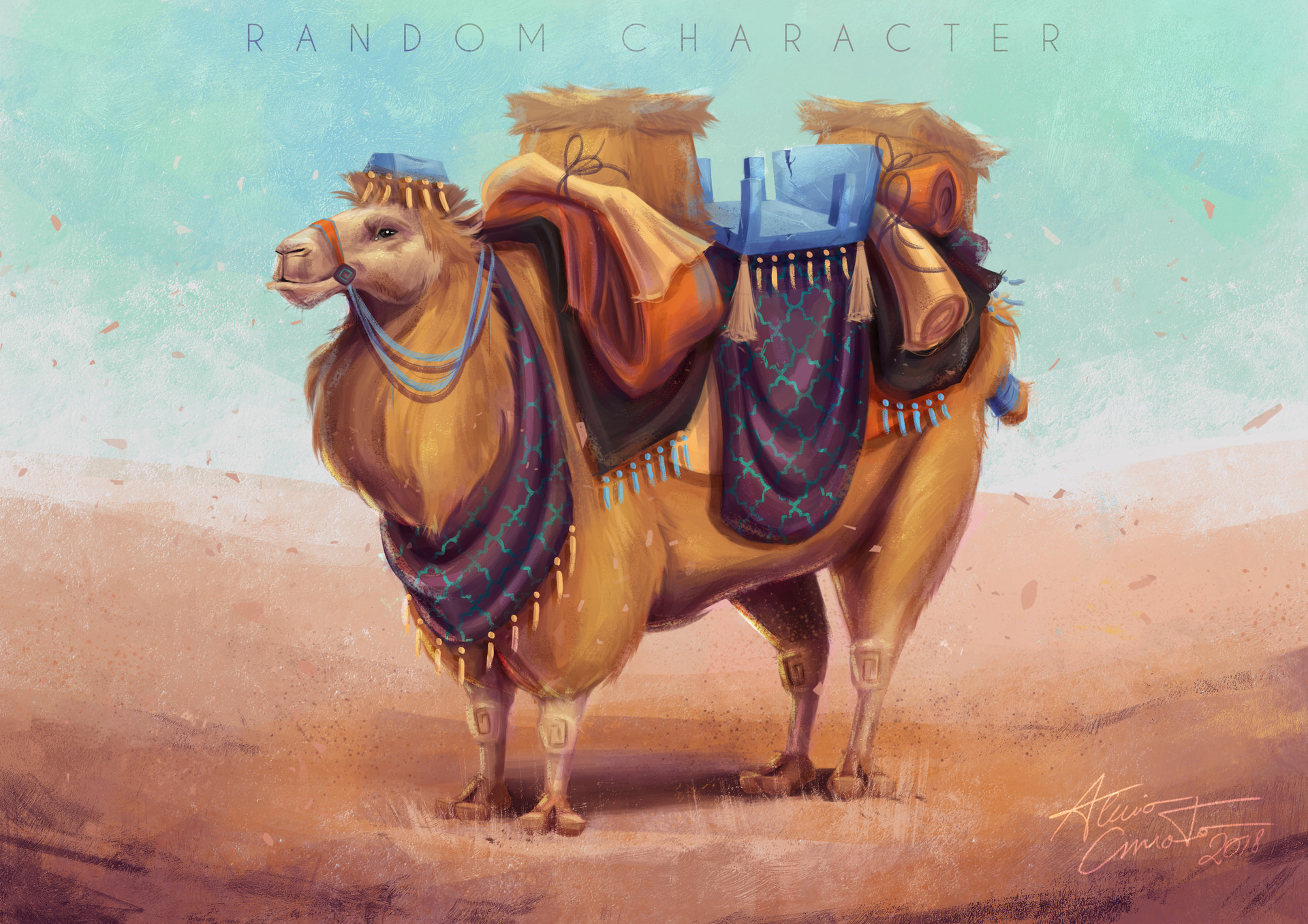 ArtStation - Square Camel - Random Character