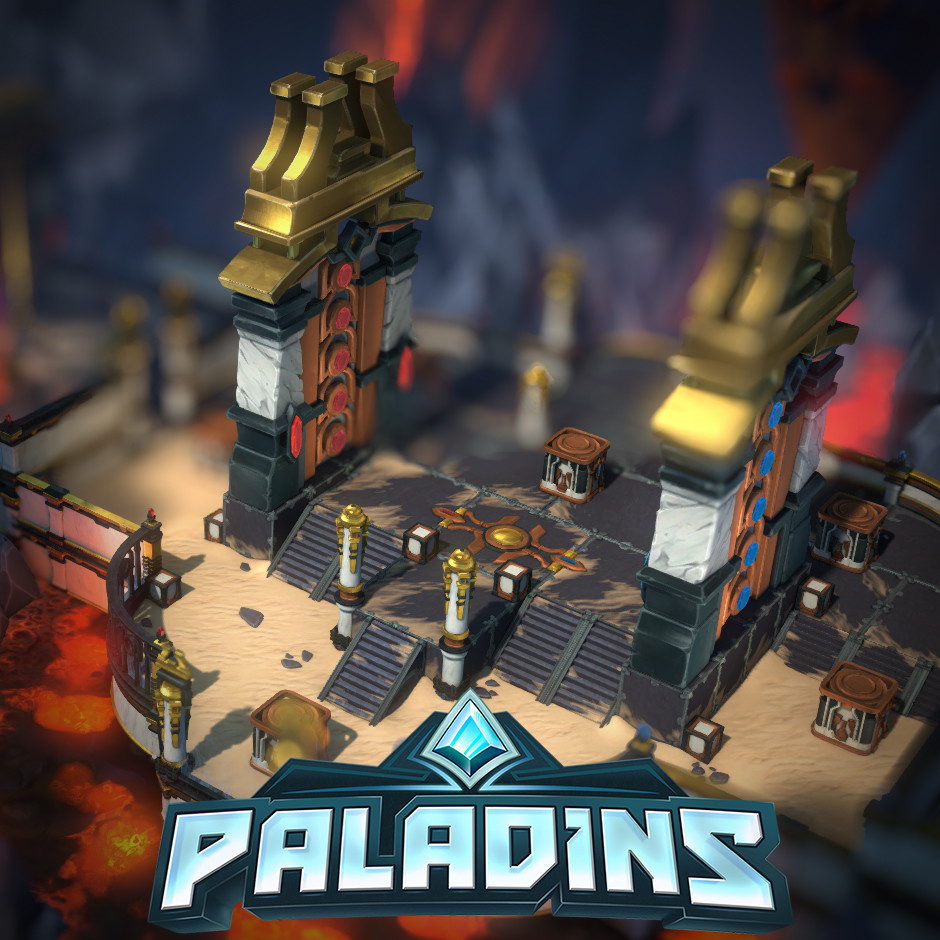 ArtStation - Paladins: Dragon Ruins Lighting