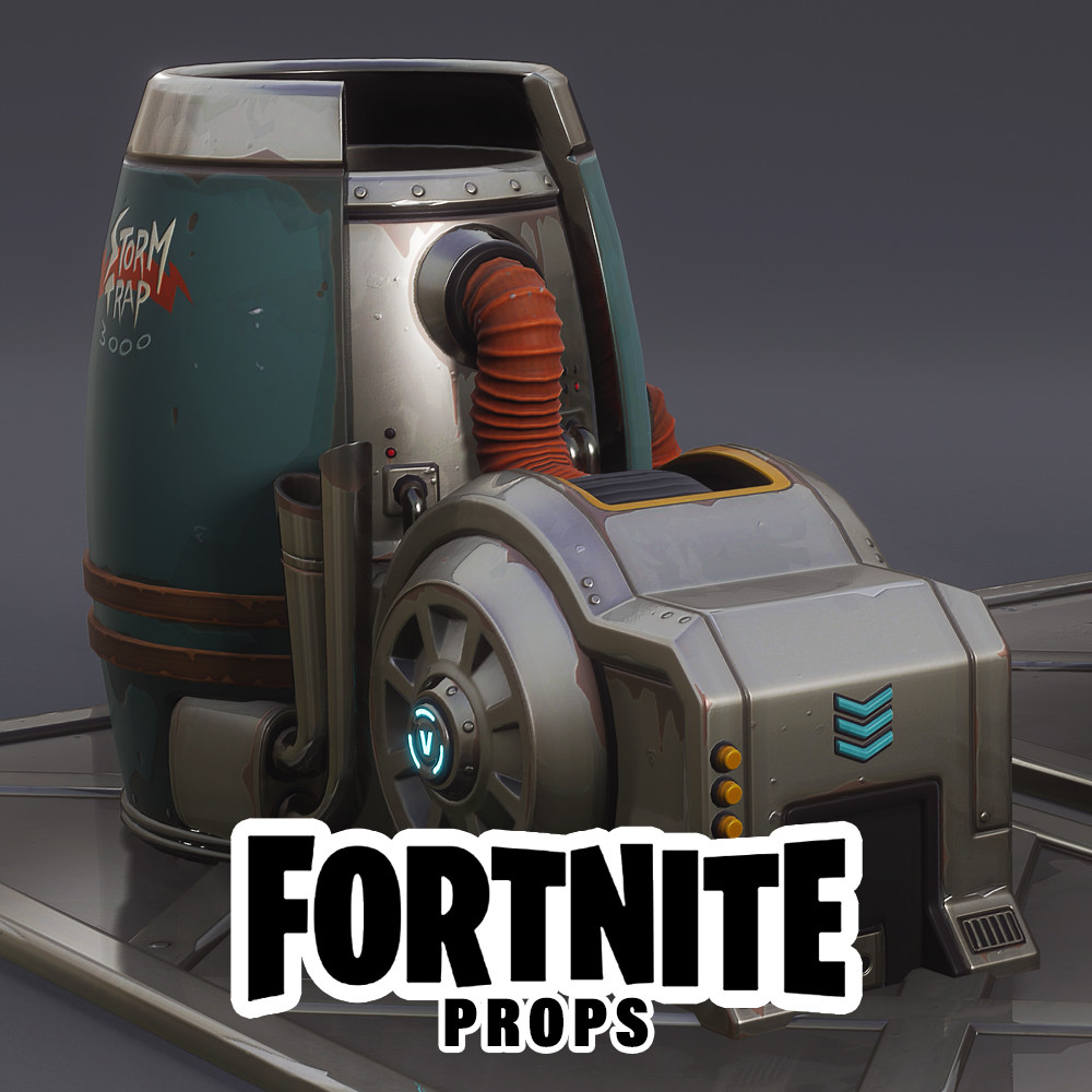 ArtStation - Fortnite - Props