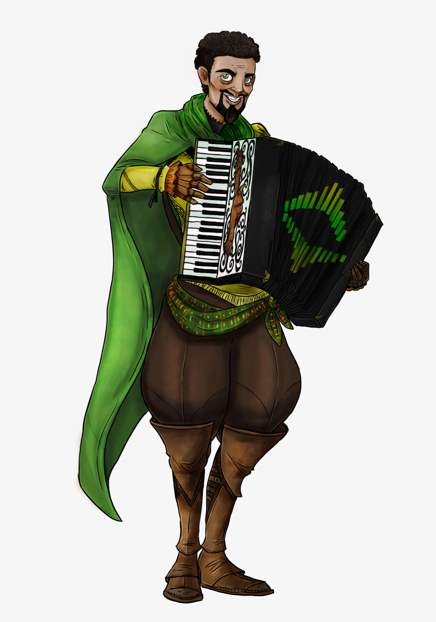 ArtStation - 'Commission' Human Bard