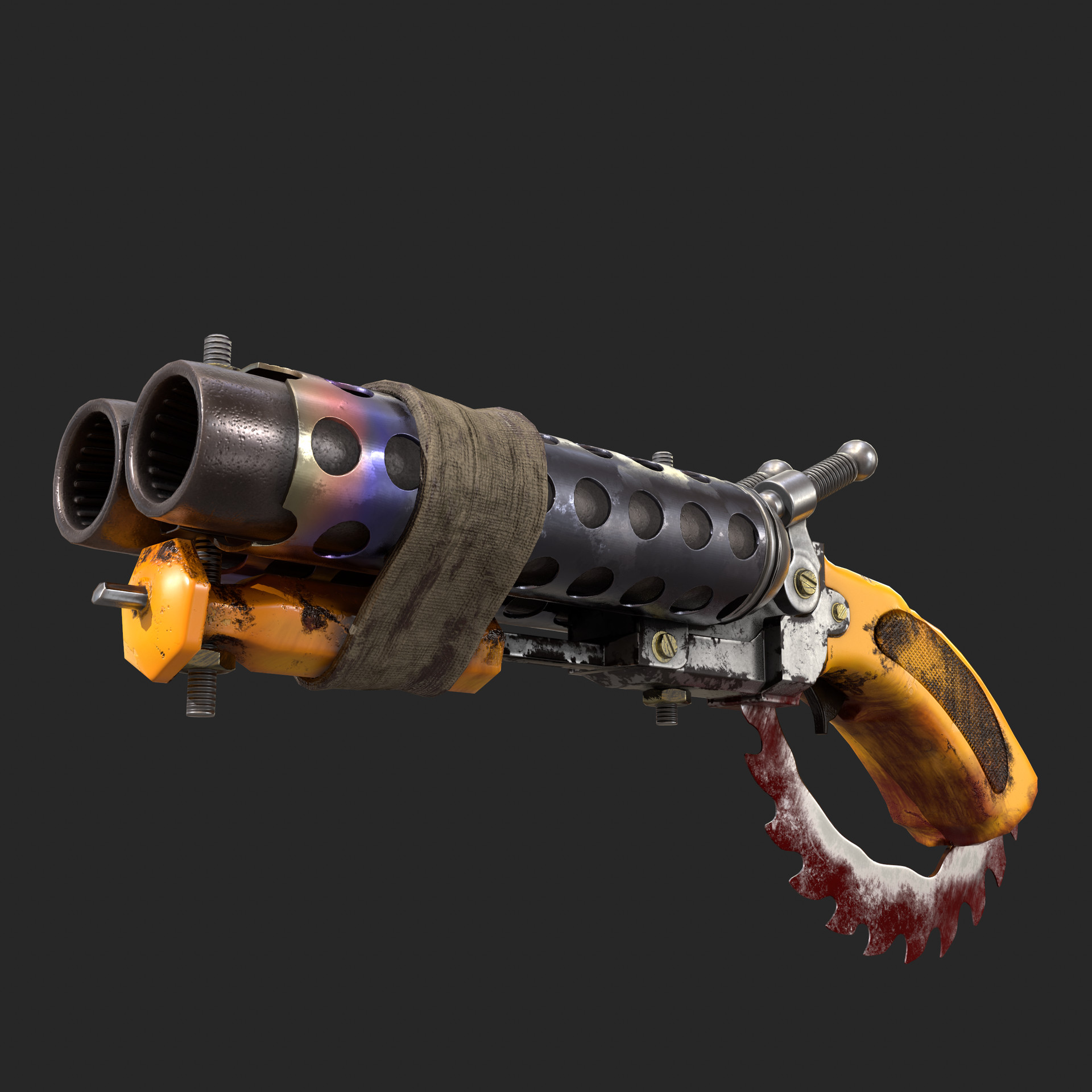 ArtStation - sawed-off-shotgun