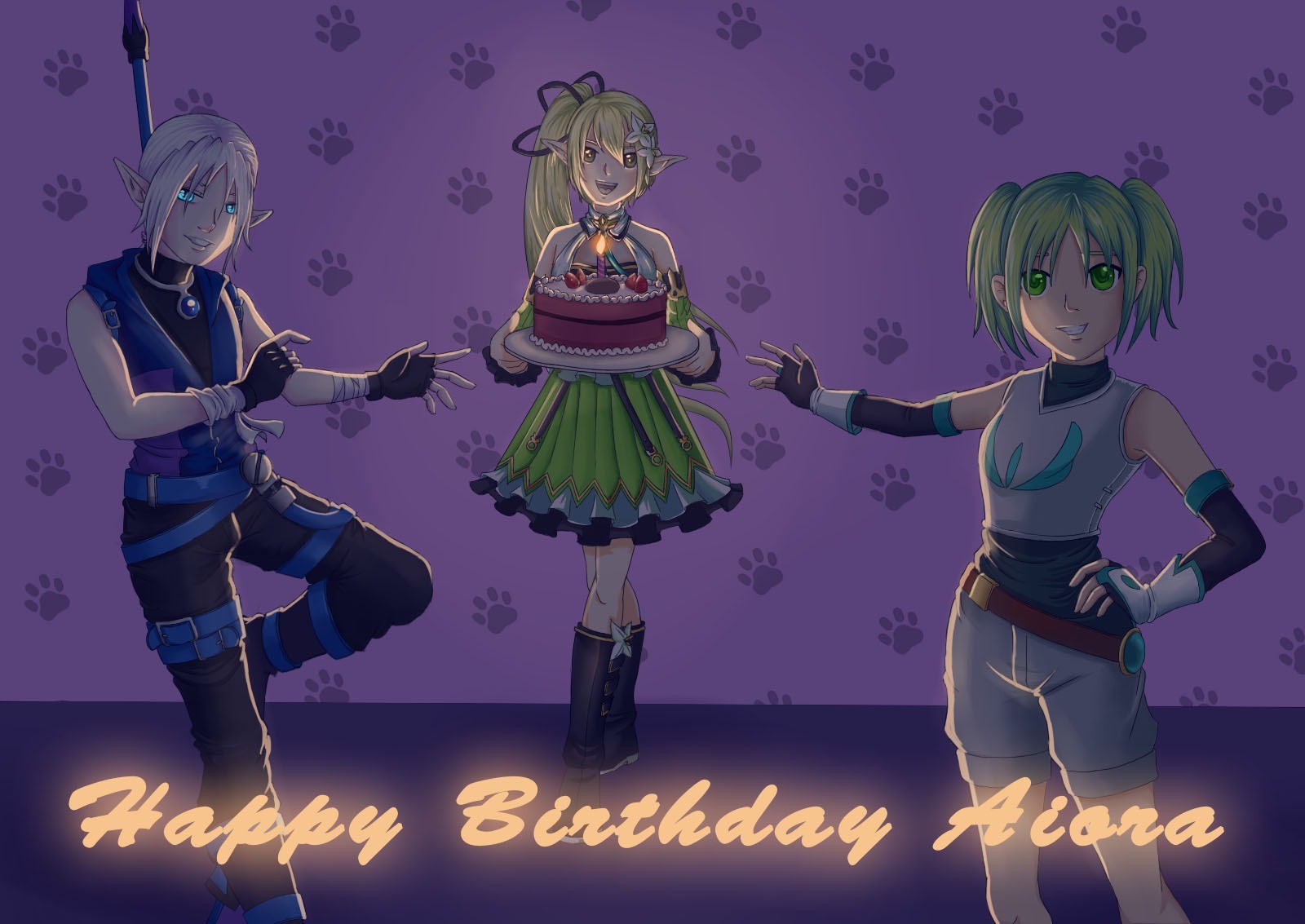 ArtStation - Happy Birthday Zimin