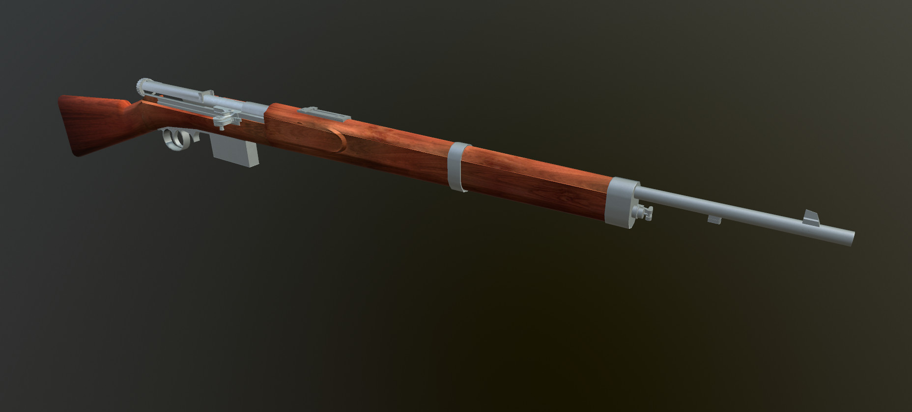 ArtStation - Mondragon Rifle