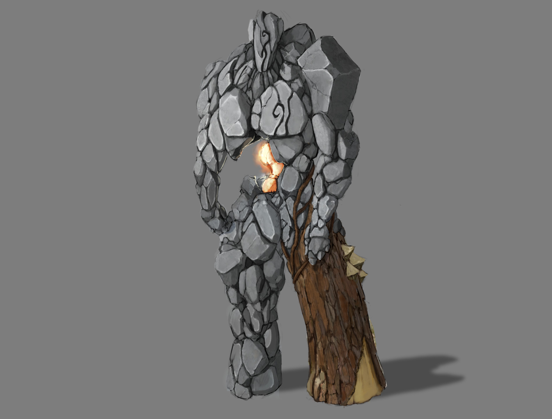 ArtStation - Stone Golem