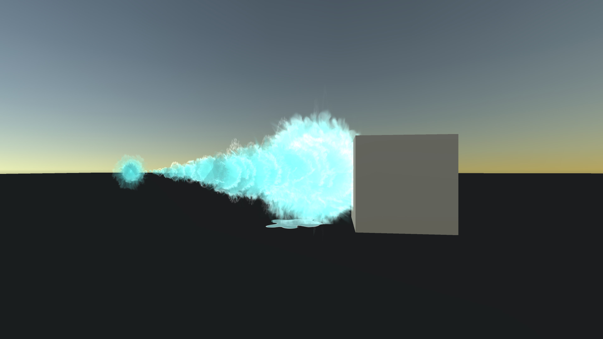 ArtStation - Water Gun VFX Effect