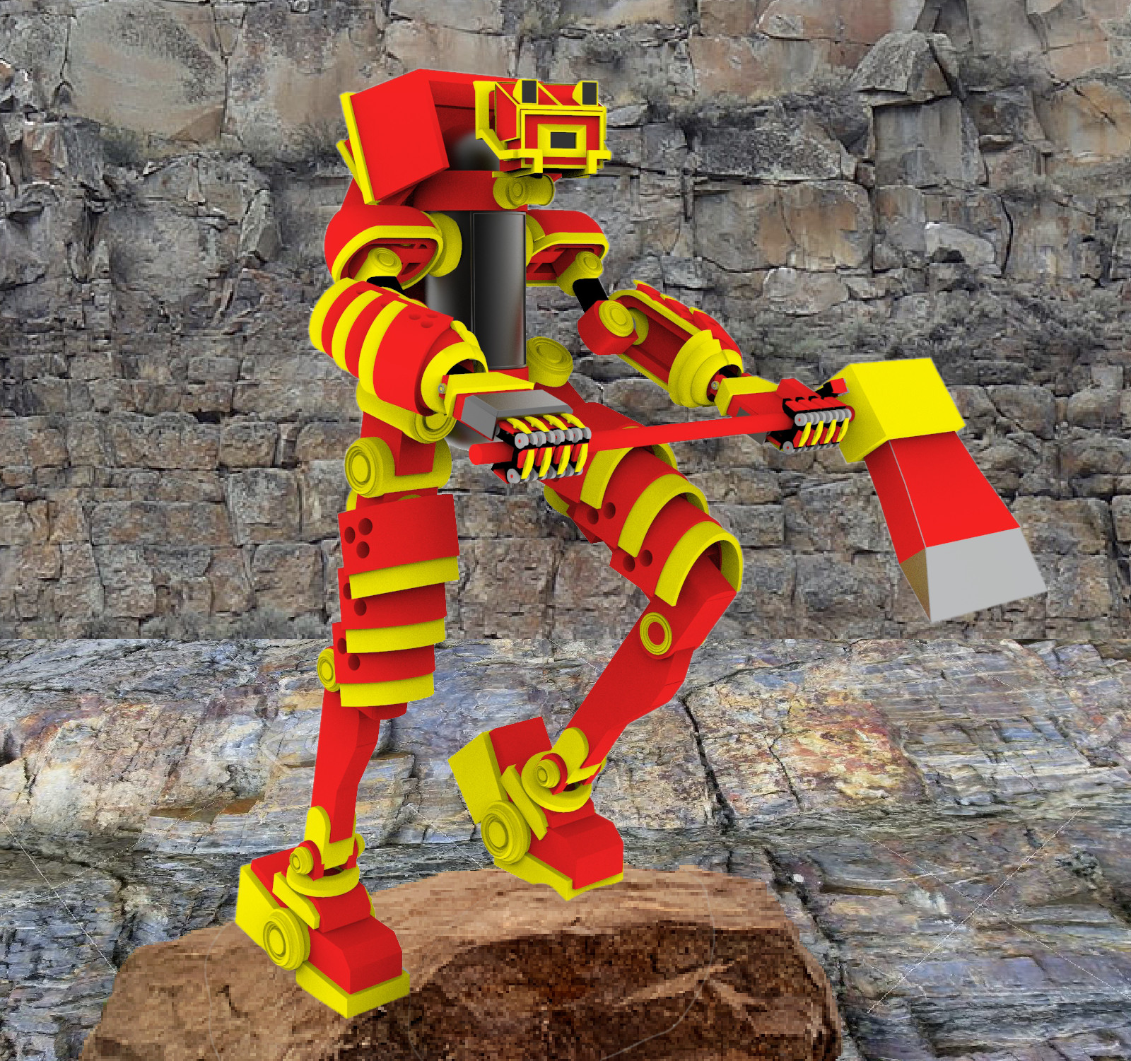 ArtStation - Mechanical Rescue Firefighter