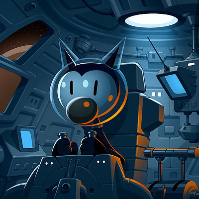 ArtStation - Space Cat