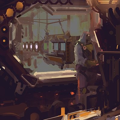 ArtStation - Reactor Control Room