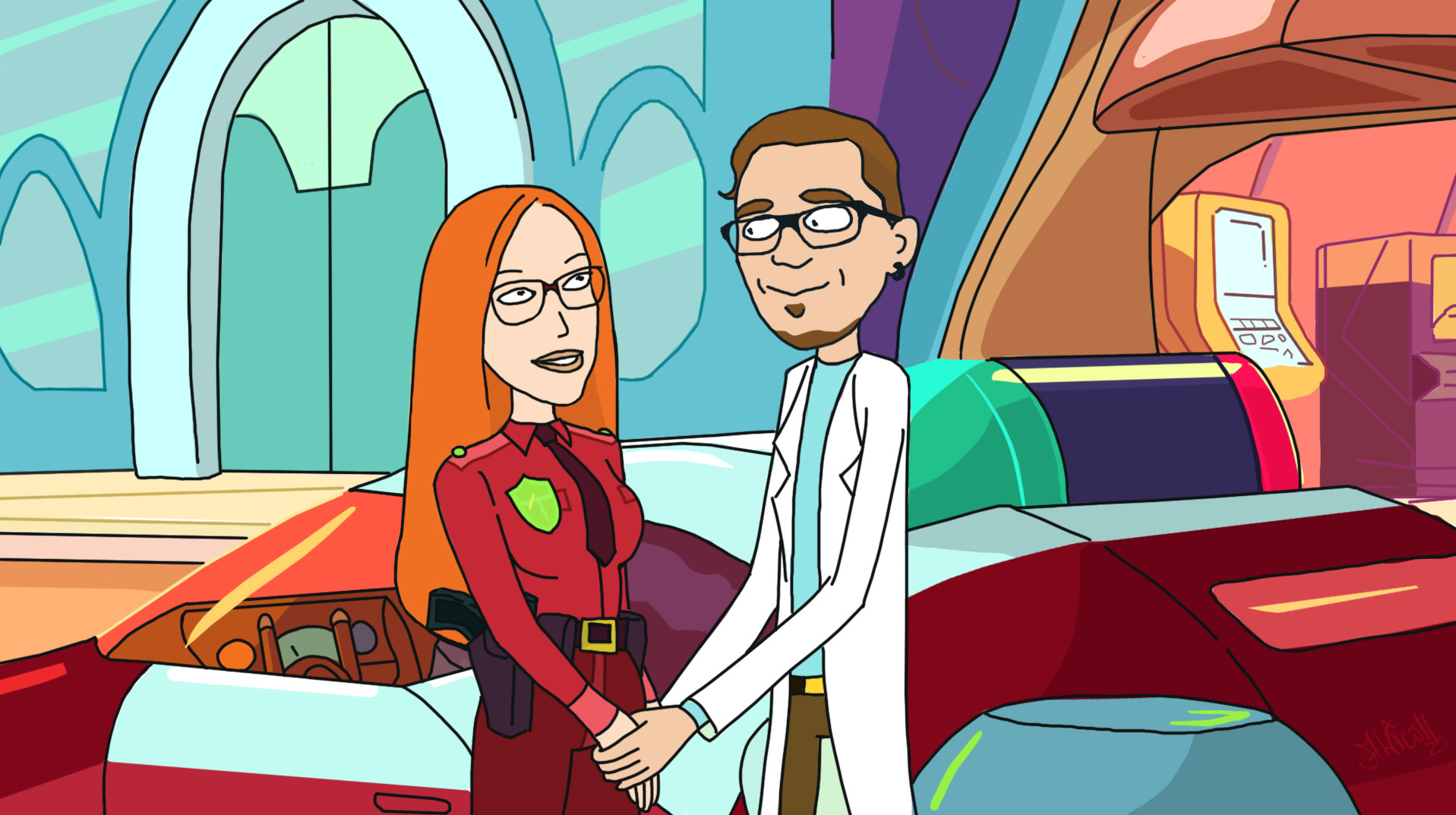 ArtStation - Rick and Morty