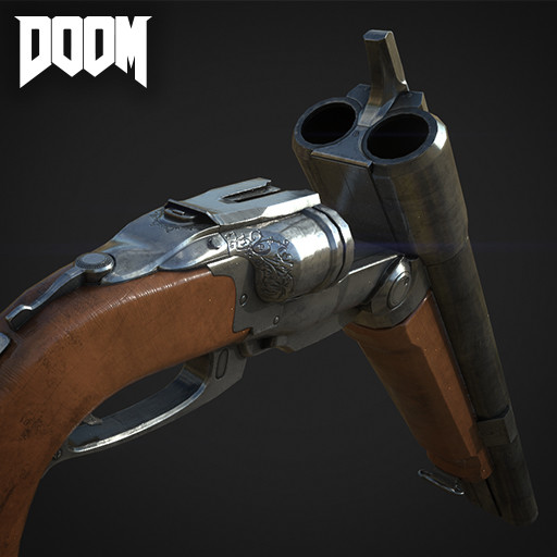 ArtStation - Doom Super Shotgun