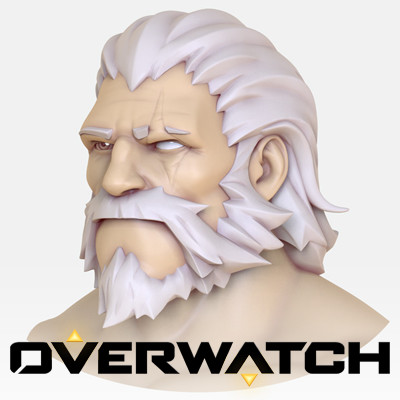 ArtStation - Reinhardt head highpoly
