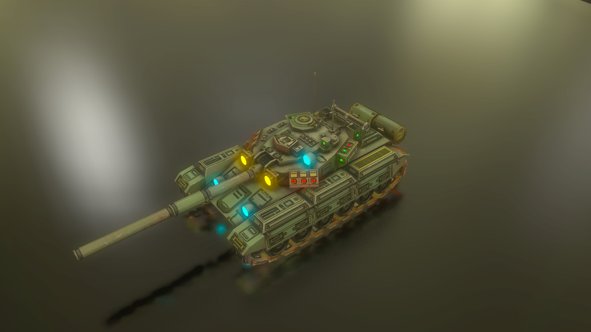ArtStation - Game Ready Tank